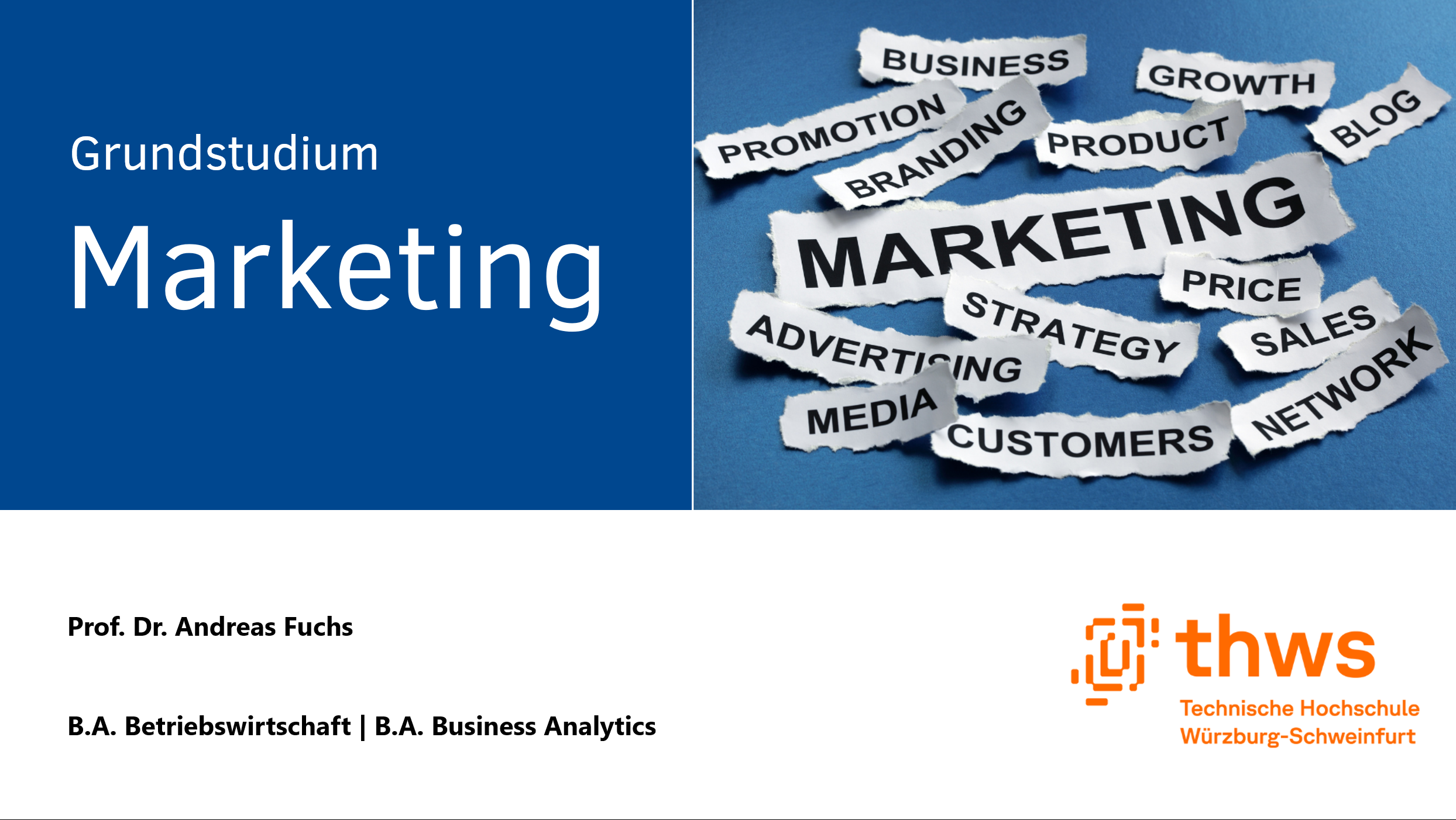 Alle Kurse | E-Learning@THWS